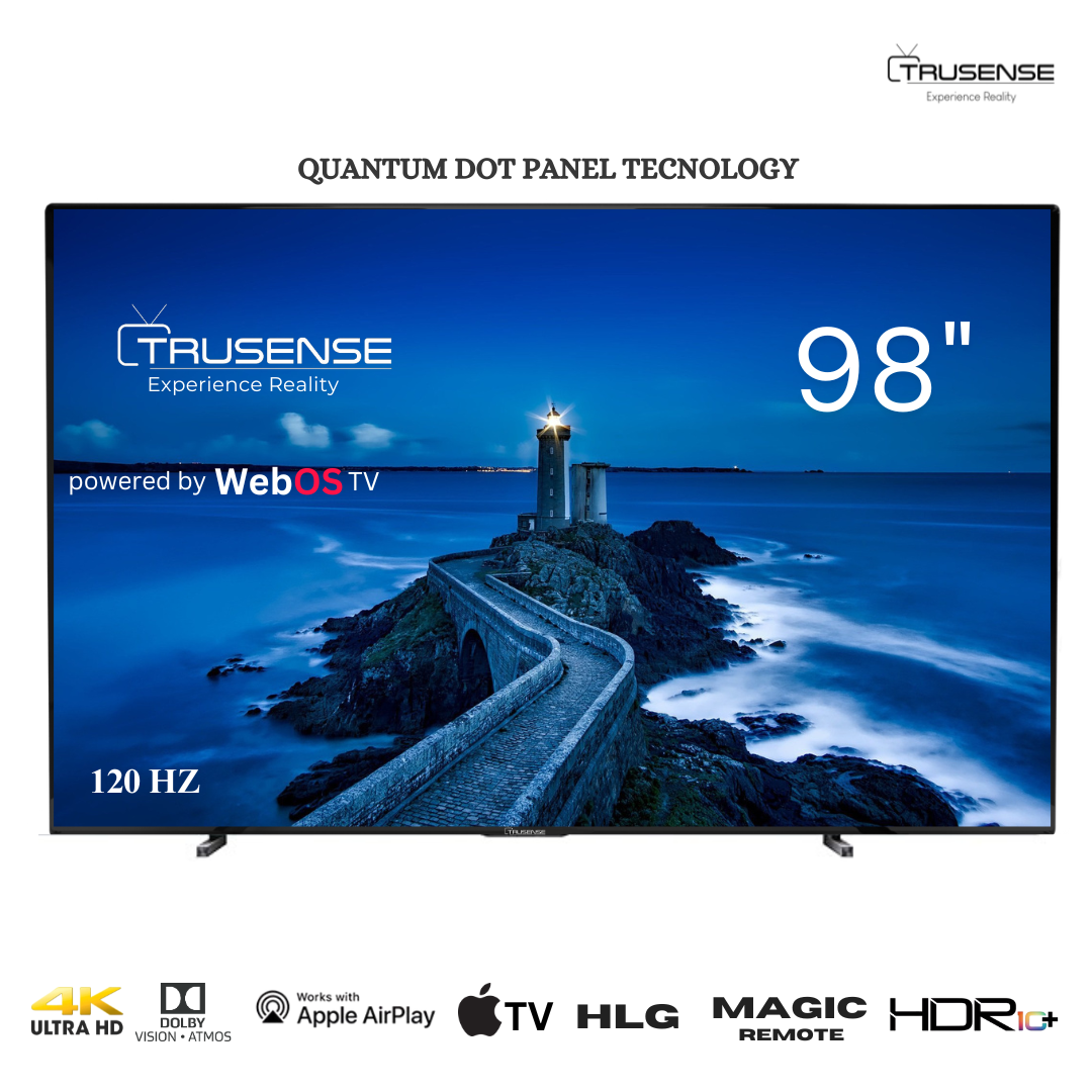 TruSense 98 Inch TruLED | 120 HZ | ULTRA HD 4K | WEB OS ( TS 9800 ...